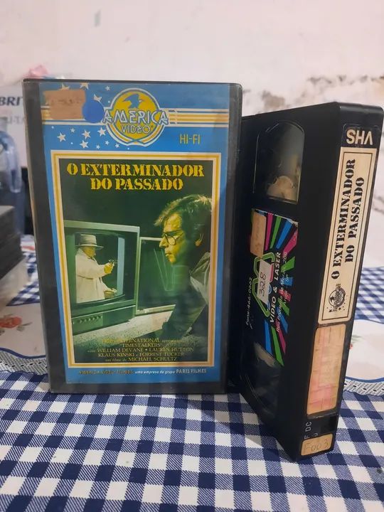 Vhs O Exterminador Do Passado Dvd Blu Ray E Vídeo Cassete