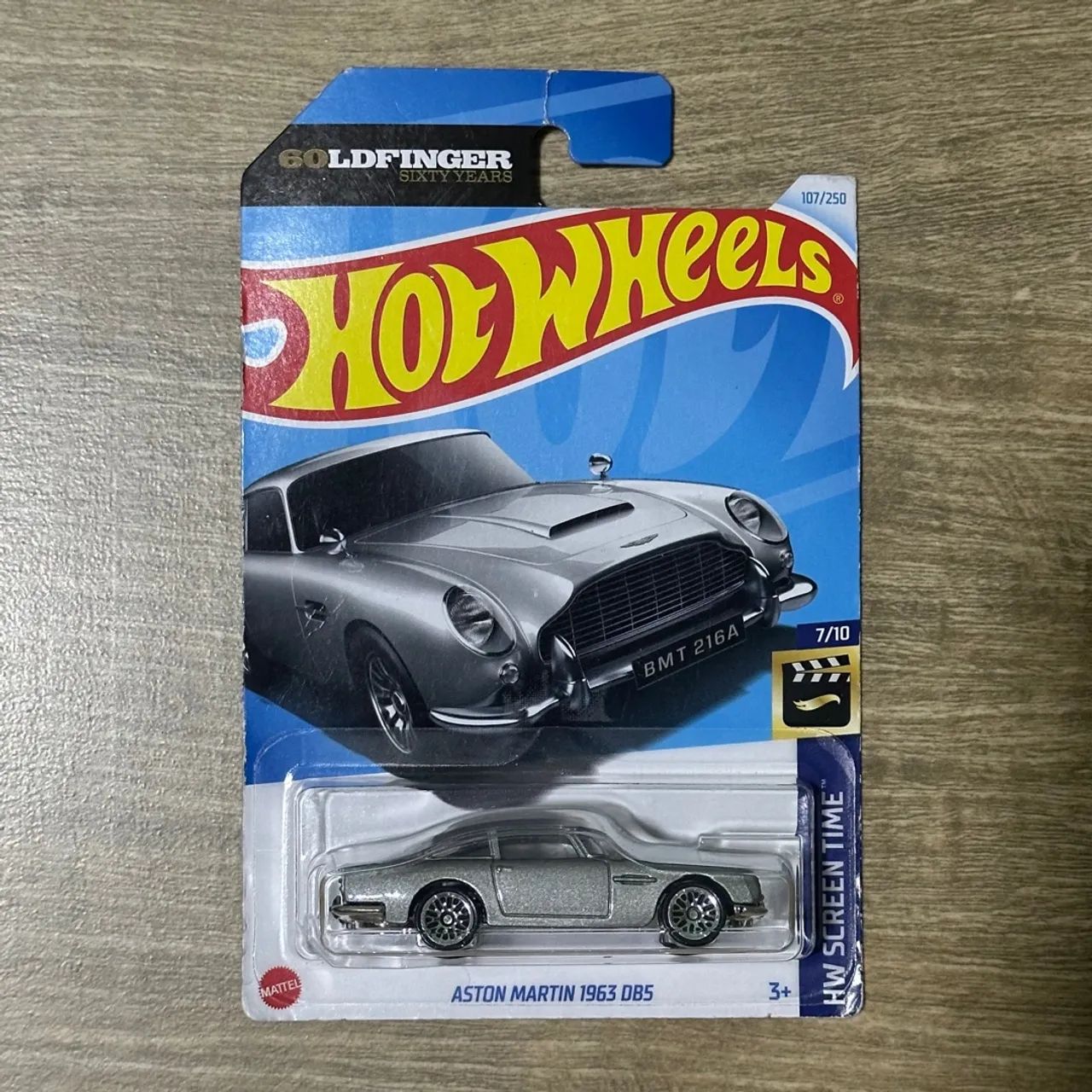 Hot Wheels - Aston Martin 1963 DB5 (Goldfinger 60th Aniversary ...