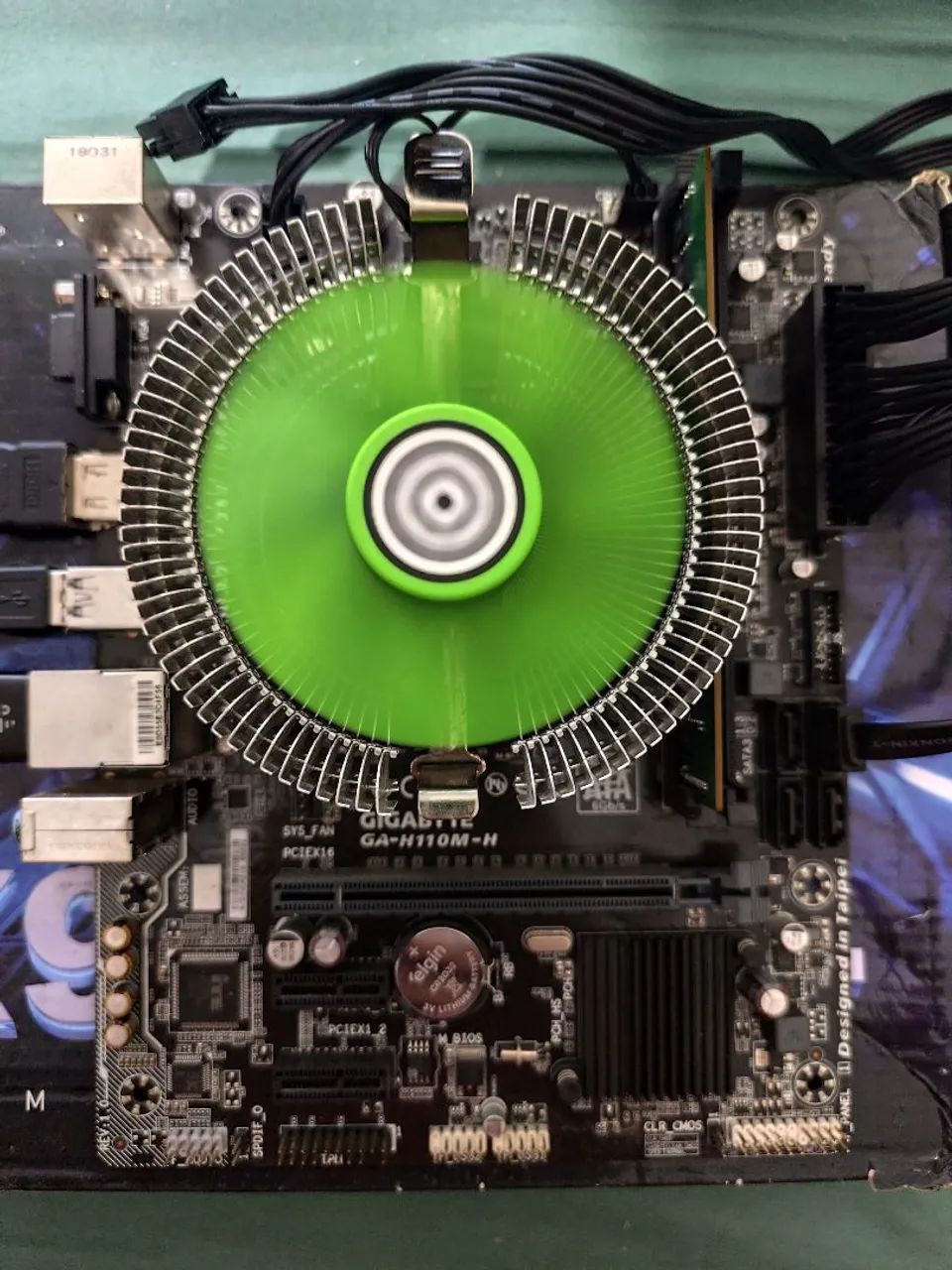 KIT GIGABYTE H110 PROCESSADOR CORE I3 7100 8GB DDR4 1 TB - Peças de ...