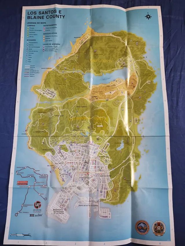 "mapa do gta 5" no Brasil