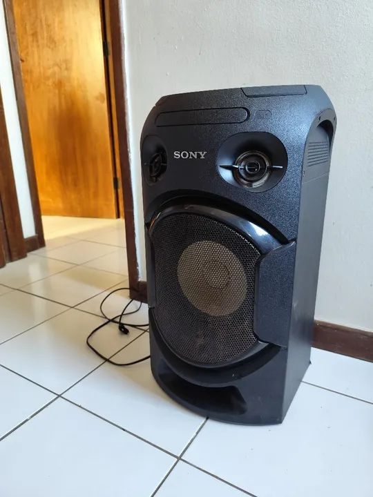 Mini System da Sony alta intens Mini System Bluetooth Sony Mhc-v21d ...