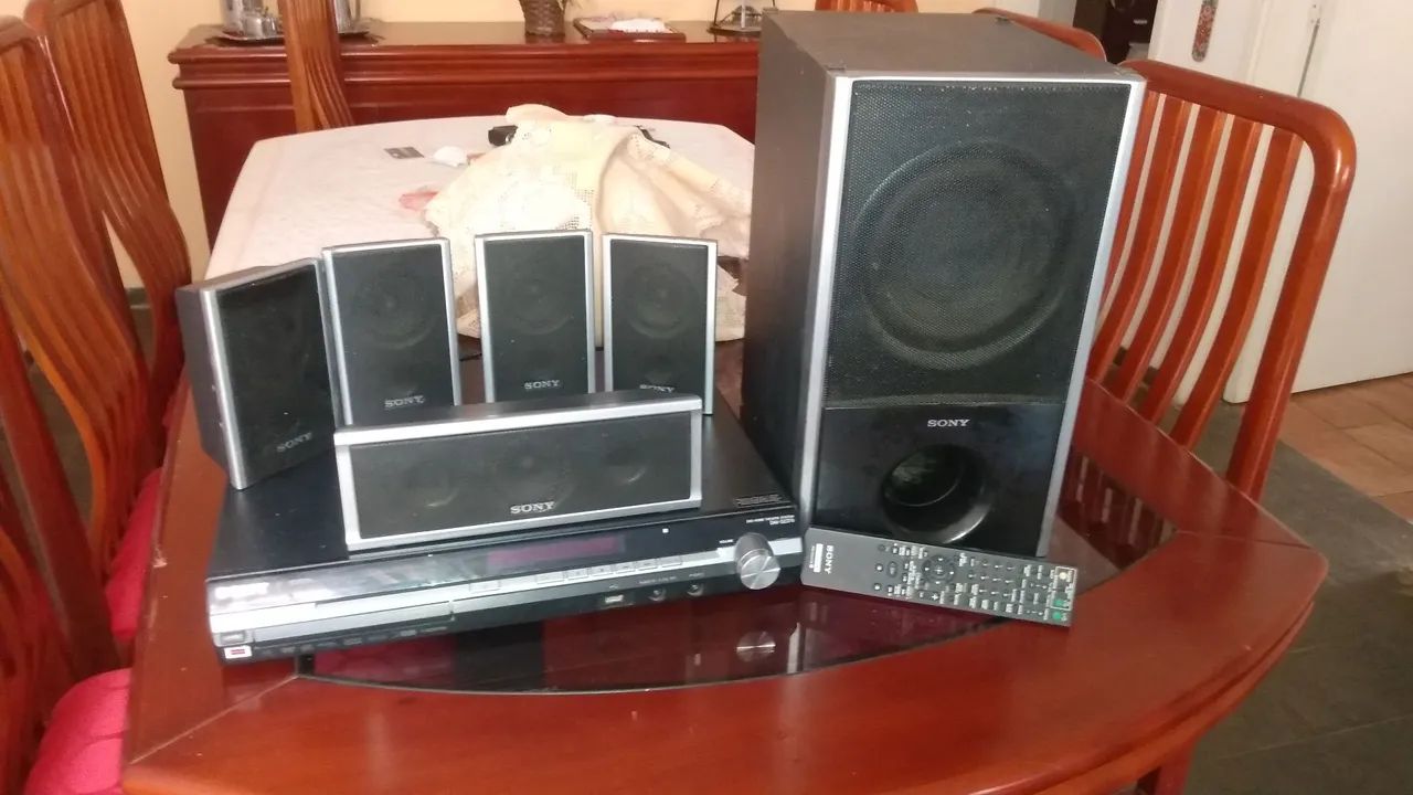 Home Theater Sony Dav-dz275 Home Theater Sony Dav-dz275 ( Funcionando Tudo 100% ) - Aparelhos de ...