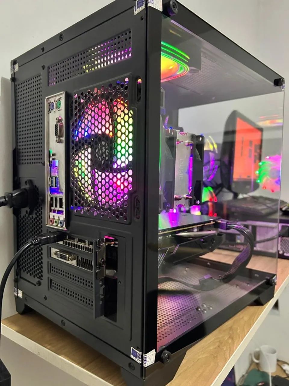 Pc Gamer | i3 8100 8ª Gen | 8GB Ram | RX 580 8GB | SSD 500GB + HD ...