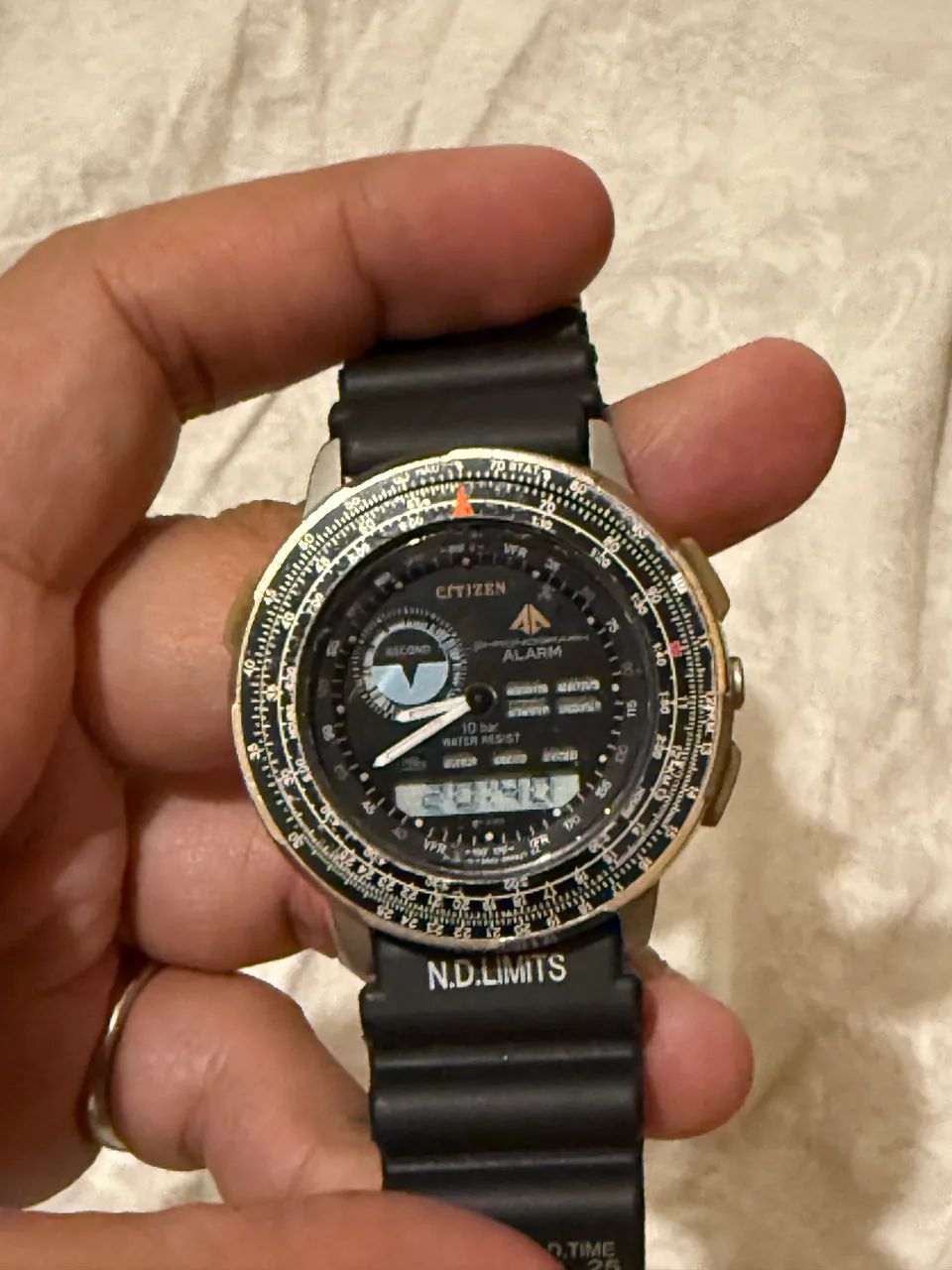 Relógio Citizen Wingman 8945 anos 80 original - Acessórios - Coração de ...