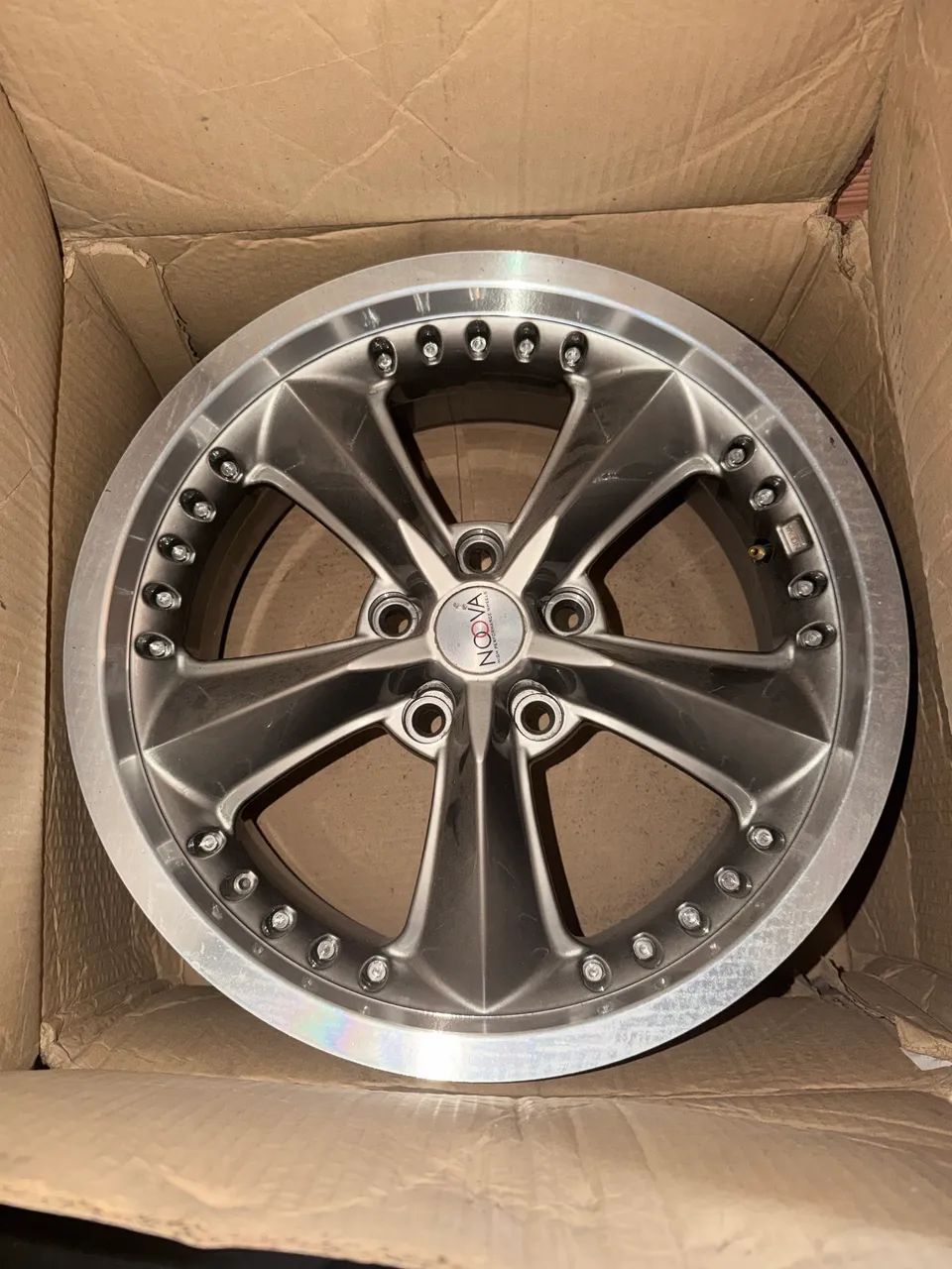 Roda 17 Maverick/opala/dodge 5x114,3 estilo Foose novas - Peças para ...