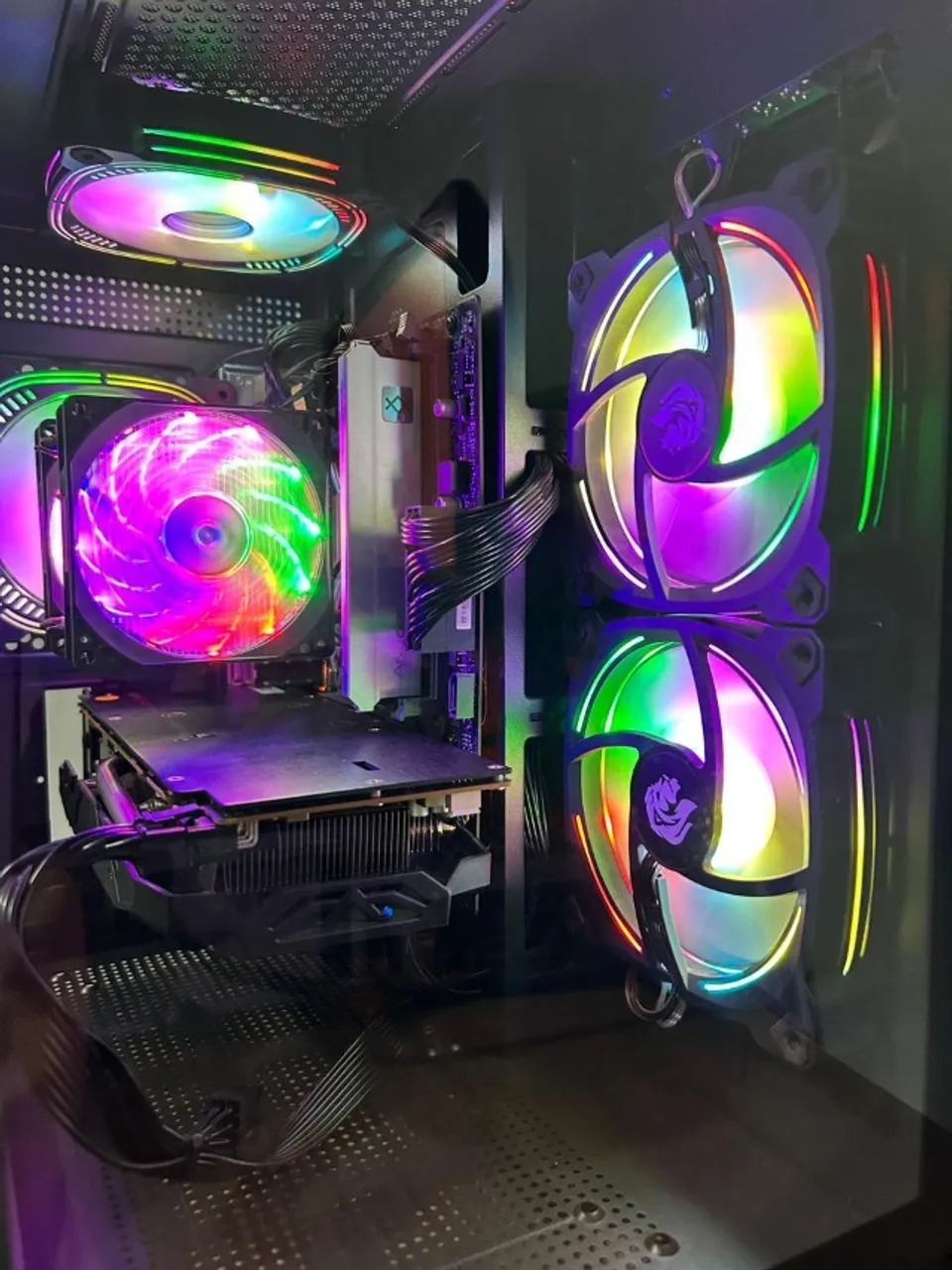 Pc Gamer | i3 8100 8ª Gen | 8GB Ram | RX 580 8GB | SSD 500GB + HD ...