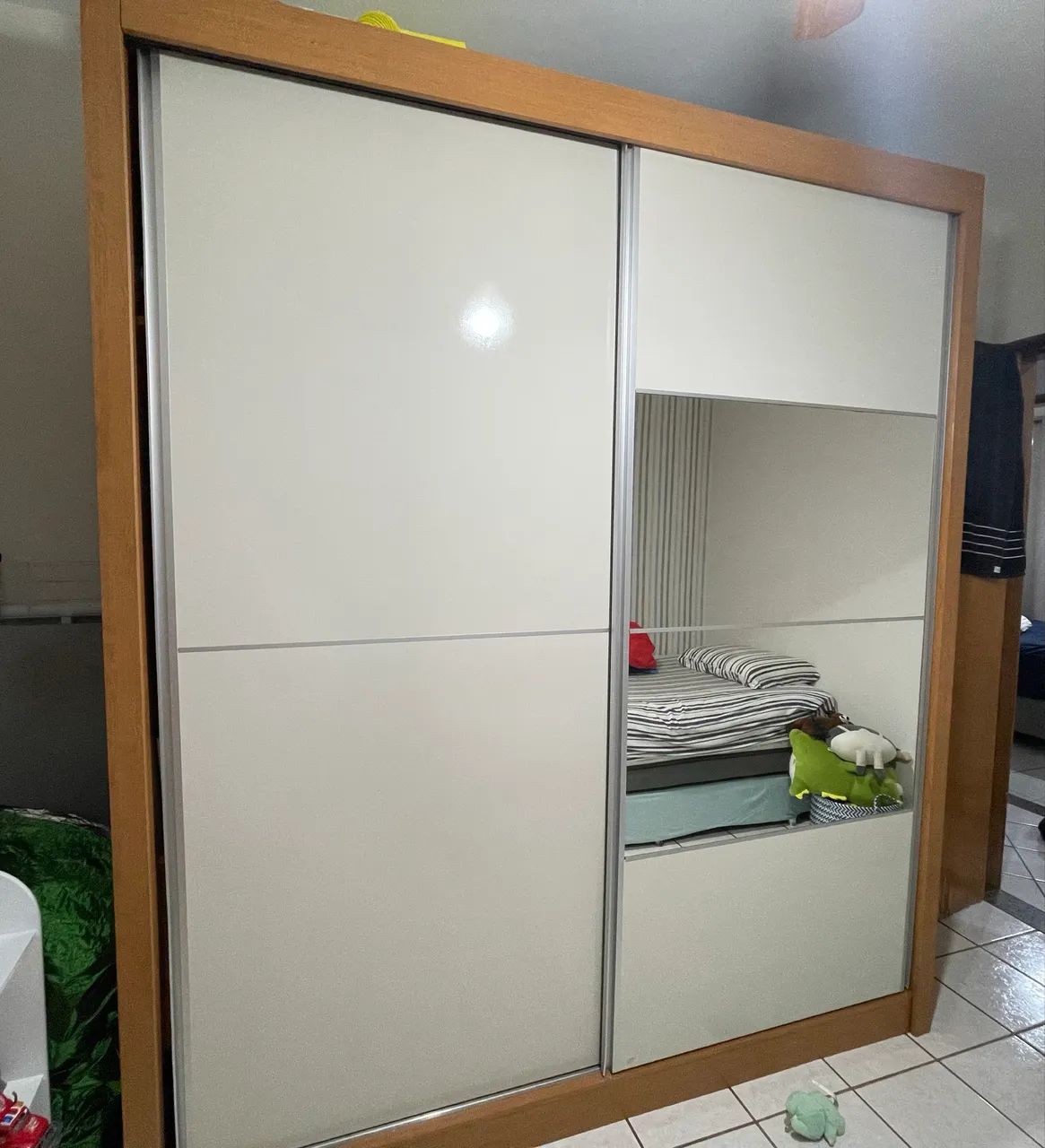 Guarda-Roupas Casal 2 portas de correr em MDP - Armários e Guarda ...