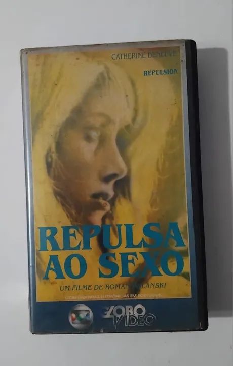 FITA VHS - Repulsion (1965) - Globo Vídeo - Estreia de Roman Polanski e ...