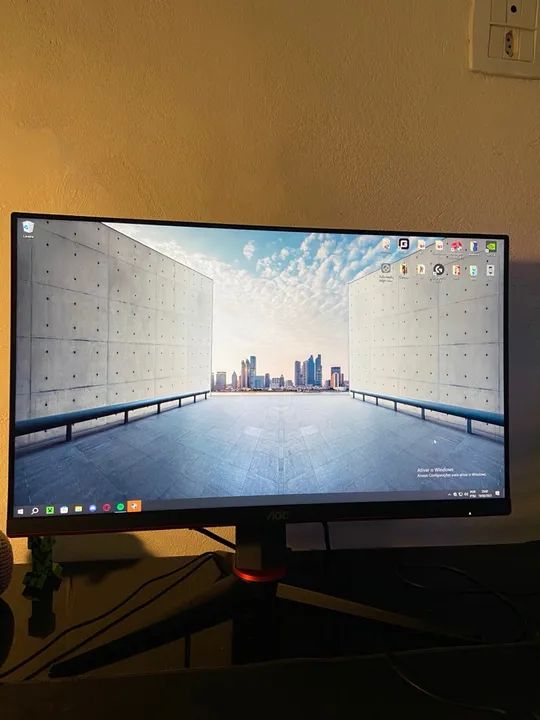 Monitor gamer AOC Hero 165Hz 24 polegadas regulável. - Monitores ...