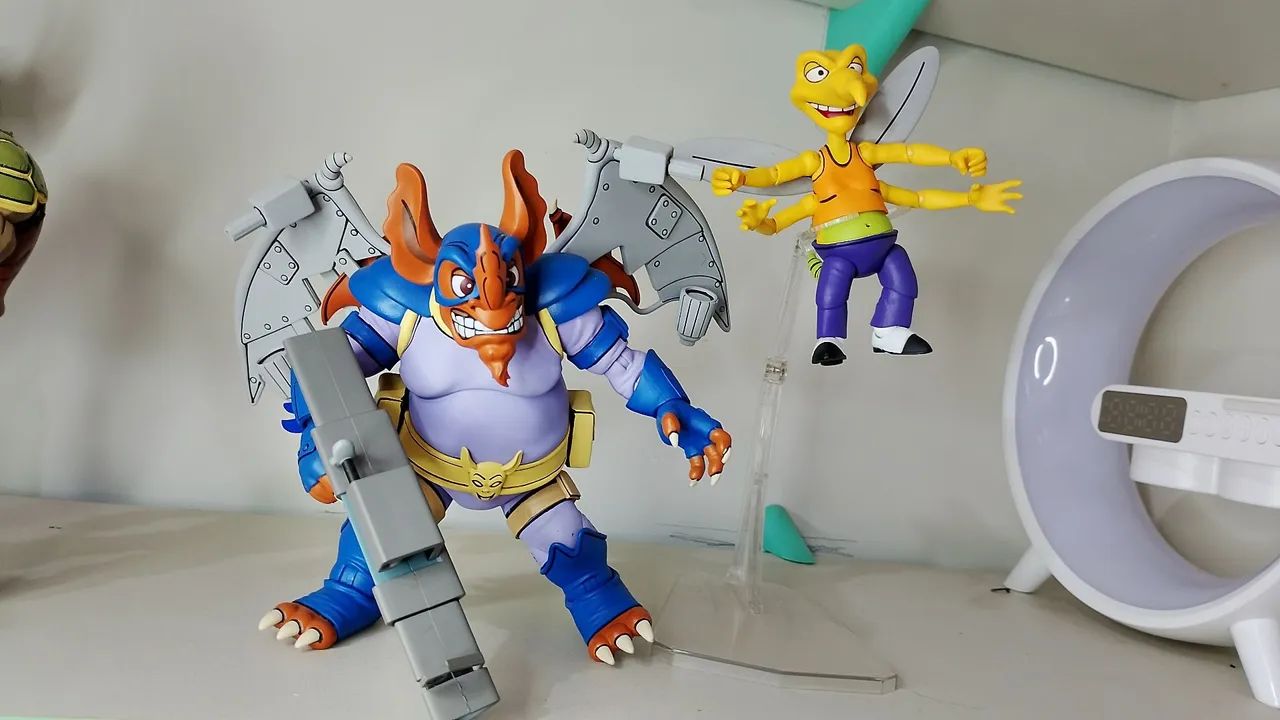 Wingnut e screwloose Neca Tartarugas ninja - Hobbies e coleções - Vida ...