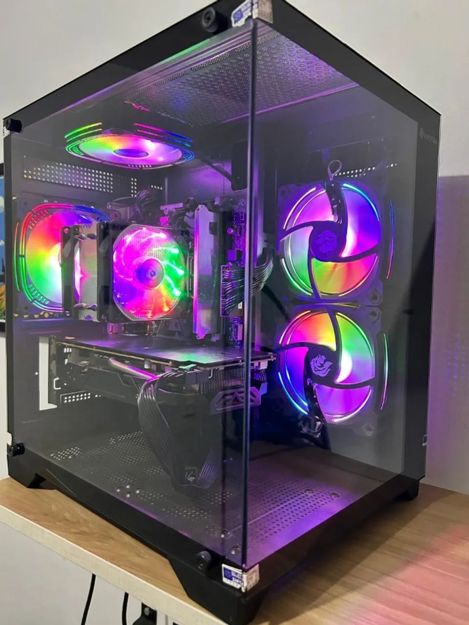 Pc Gamer | i3 8100 8ª Gen | 8GB Ram | RX 580 8GB | SSD 500GB + HD ...