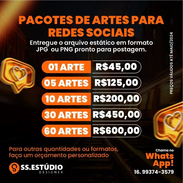"pacote artes redes sociais" no Brasil