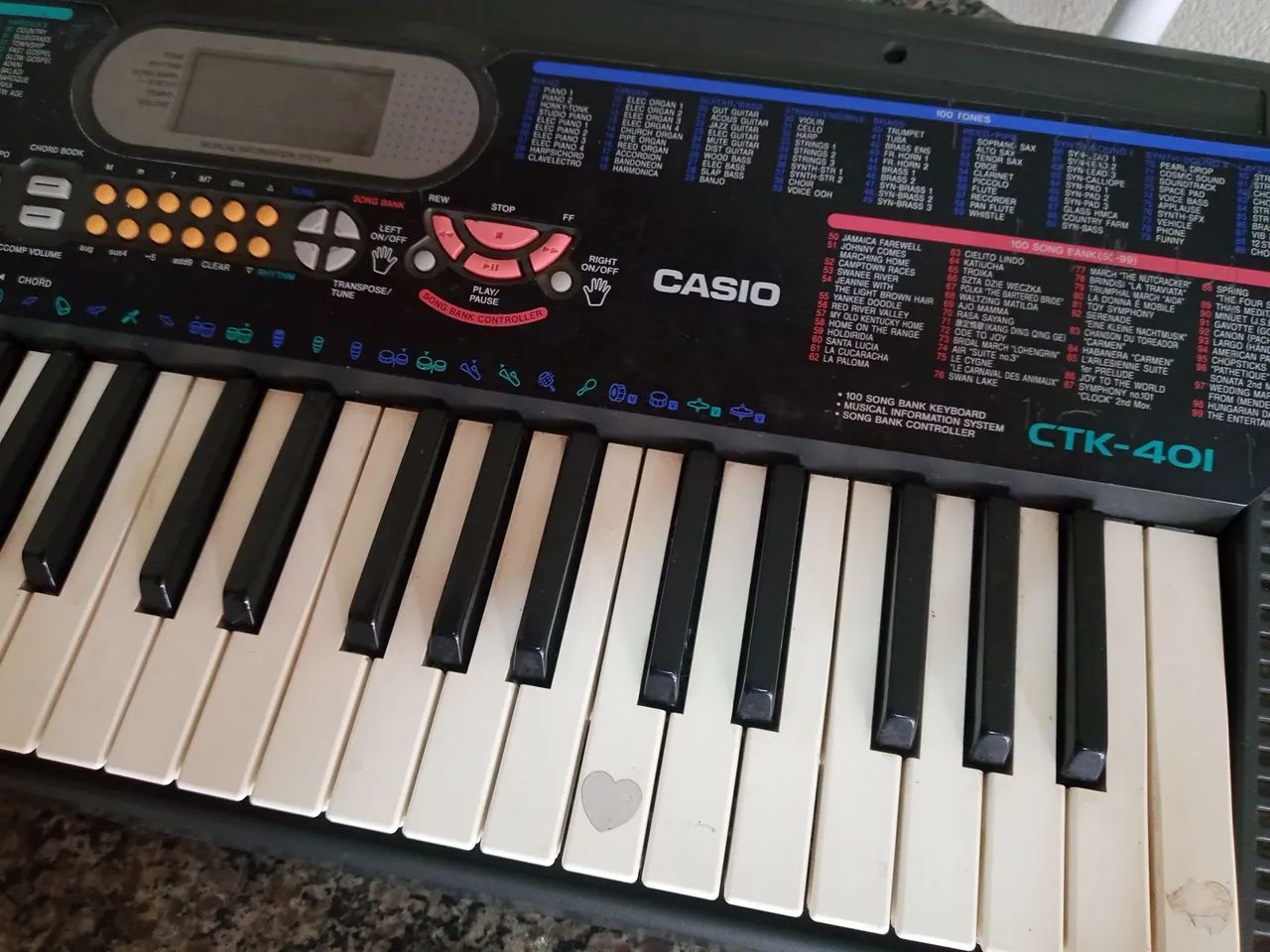 Teclado Casio CTK-401 - Instrumentos musicais - Jardim Dom Bosco I ...