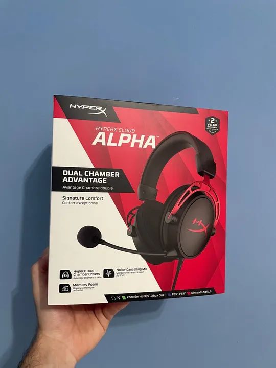 Headset Gamer HyperX Cloud Alpha - Periféricos e Acessórios de Computador - Jardim das ...
