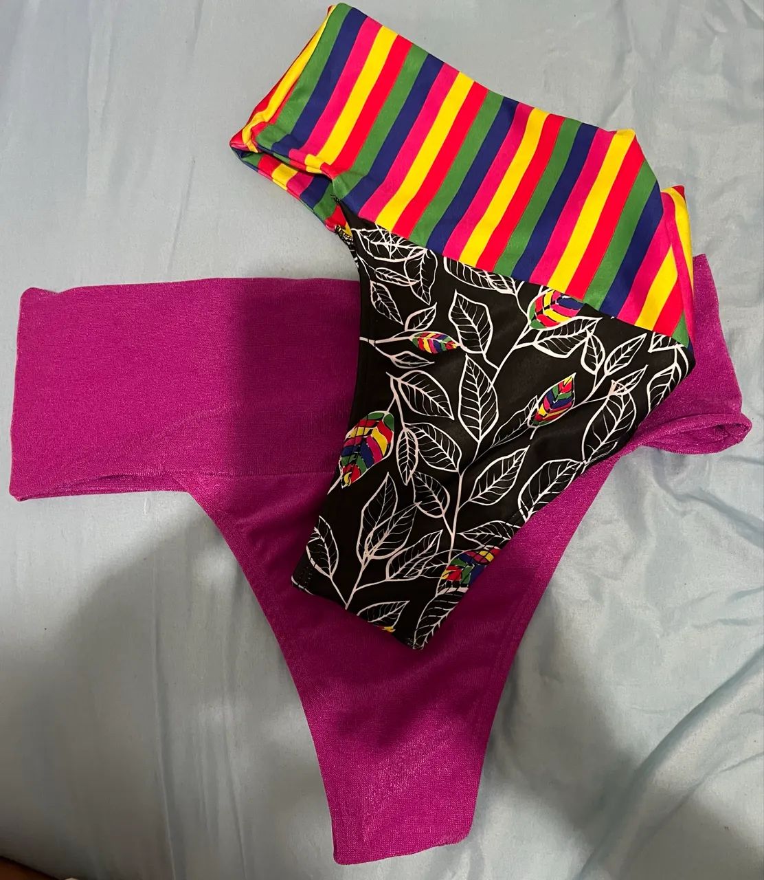 2 calcinhas de biquíni cintura alta novos - Roupas - Copacabana, Rio de ...