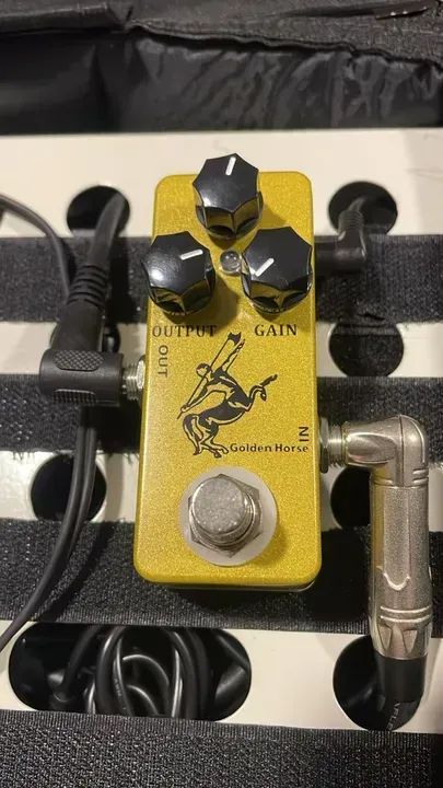 Pedal de efeito overdrive Mosky Golden Horse - Klon - Drive ...