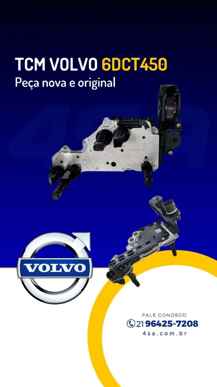 MECATRONICA TCM MODULO DO CAMBIO LINHA VOLVO, S60, XC60 DENTRE OUTROS ...