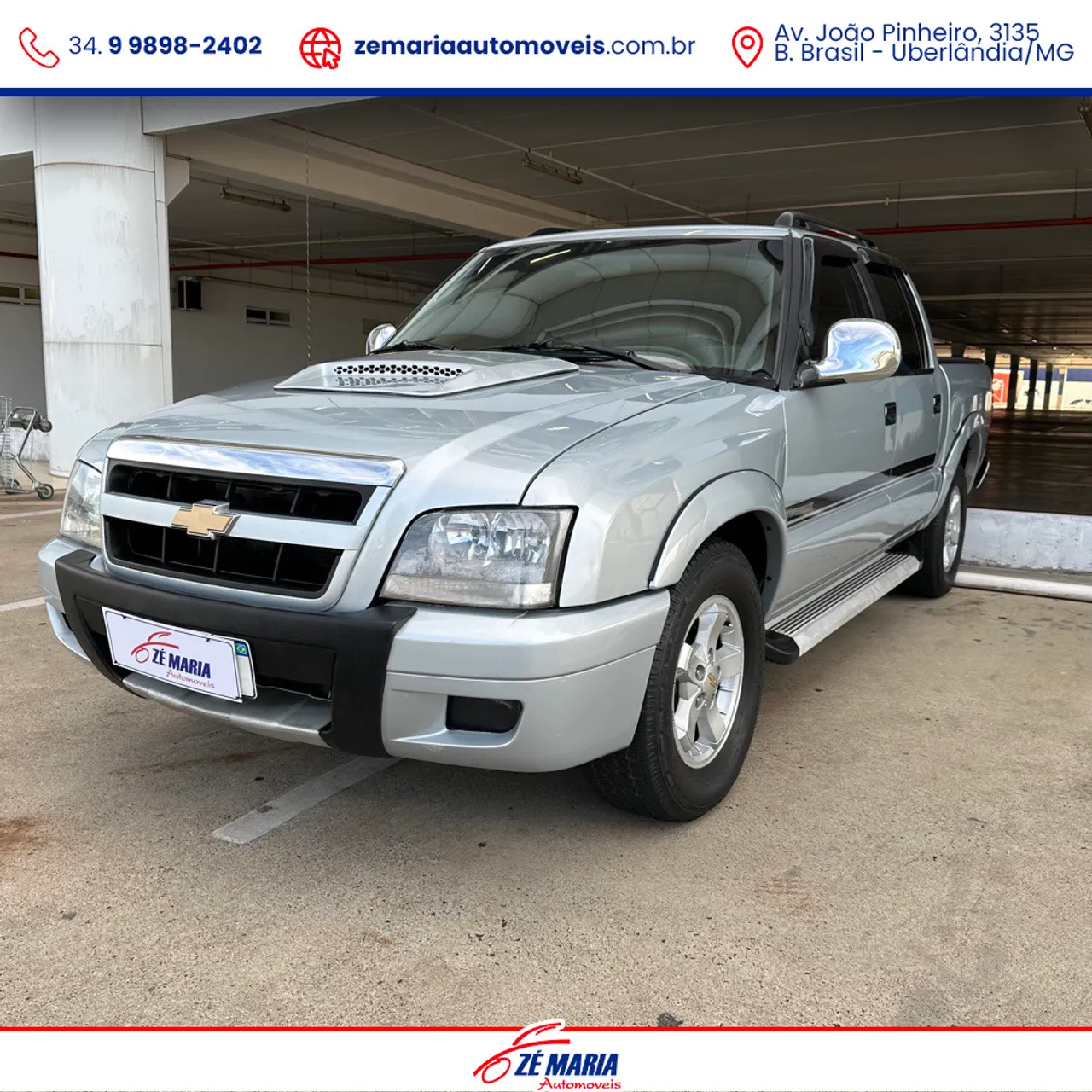 CHEVROLET S10 P-UP ADVANT. 2.4/2.4 MPFI F.POWER CD Usados e Novos
