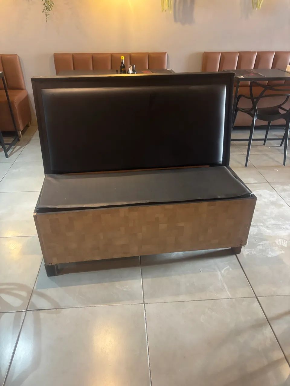 Bancos booths para restaurante 100% mdf - Bancos e Cadeiras - Centro ...