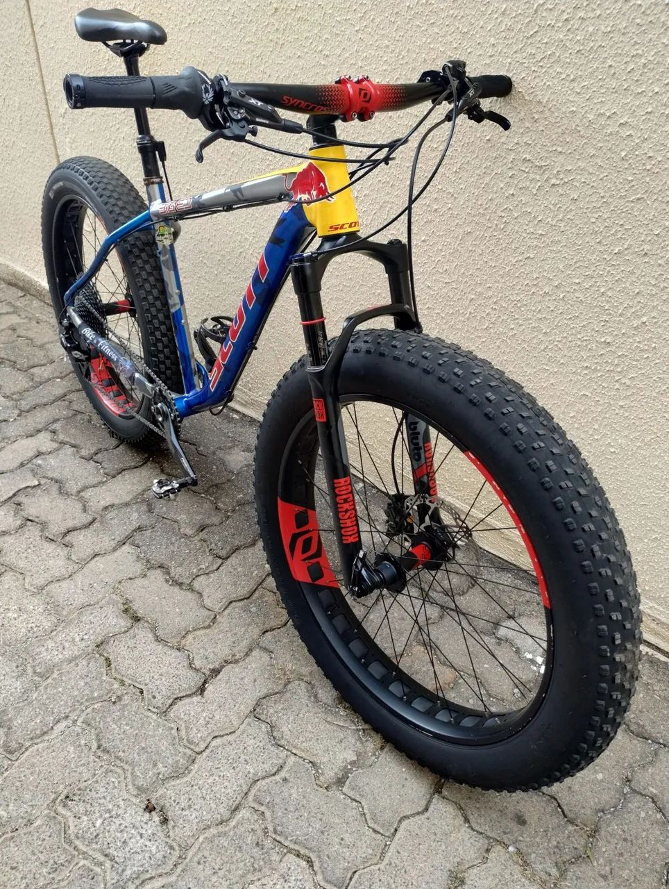 FatBike Fat Bike SCOTT BIG ED (personalizada Red Bull) - Ciclismo ...
