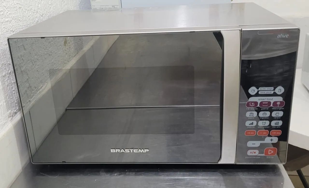 Microondas INOX 38l grill Brastemp 220w - Fogões e Fornos - Gopoúva ...