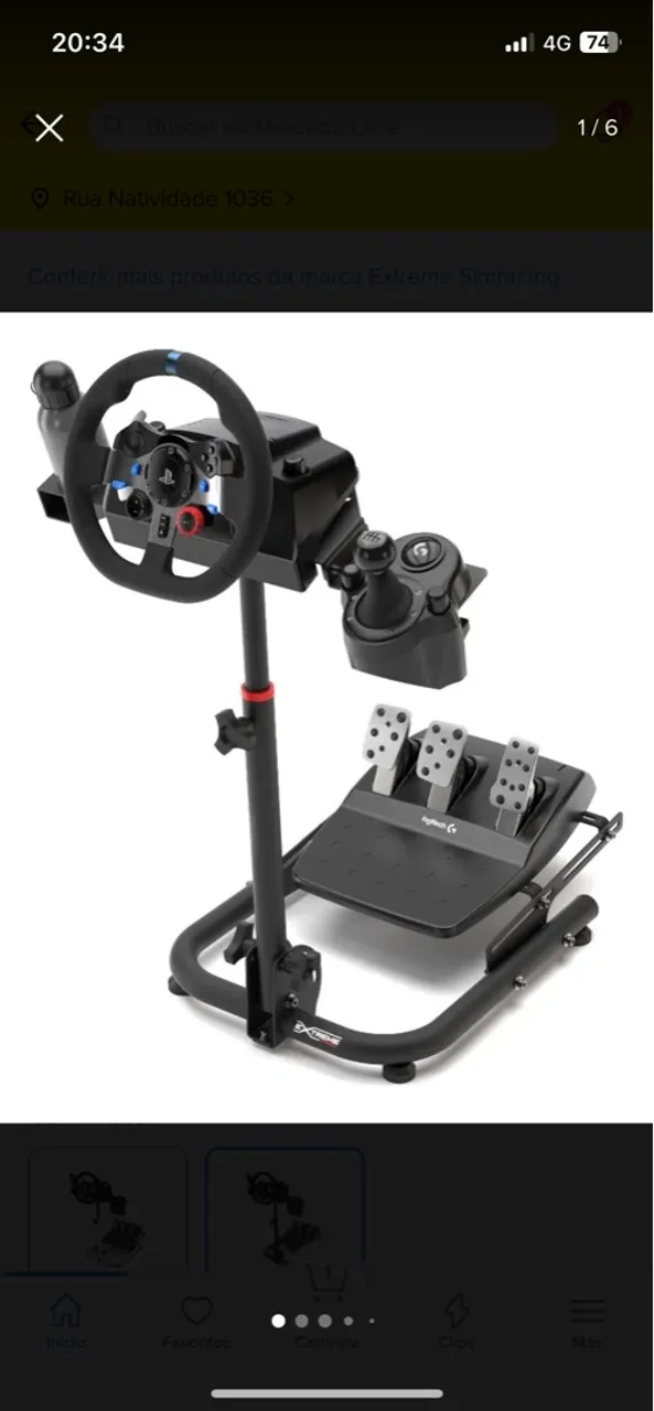 "cockpit g29" - Peças e Acessórios de Vídeo Game no Brasil