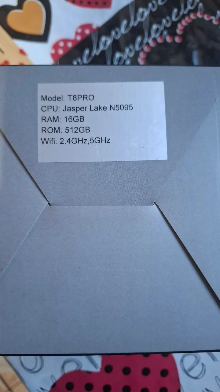 Mini pc com monitor de 1440p e mouse sem fio atack shark 11 ...