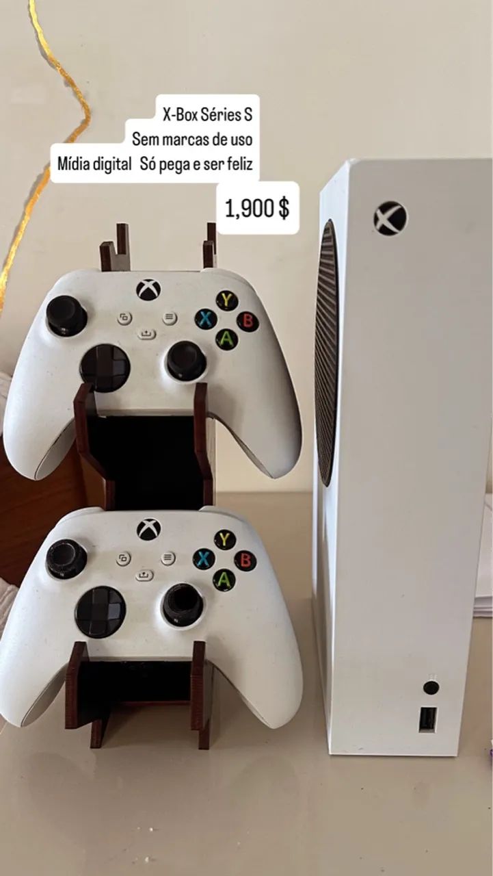 Xbox Series S - Novo - Consoles de Vídeo Game - Jardim das Margaridas ...