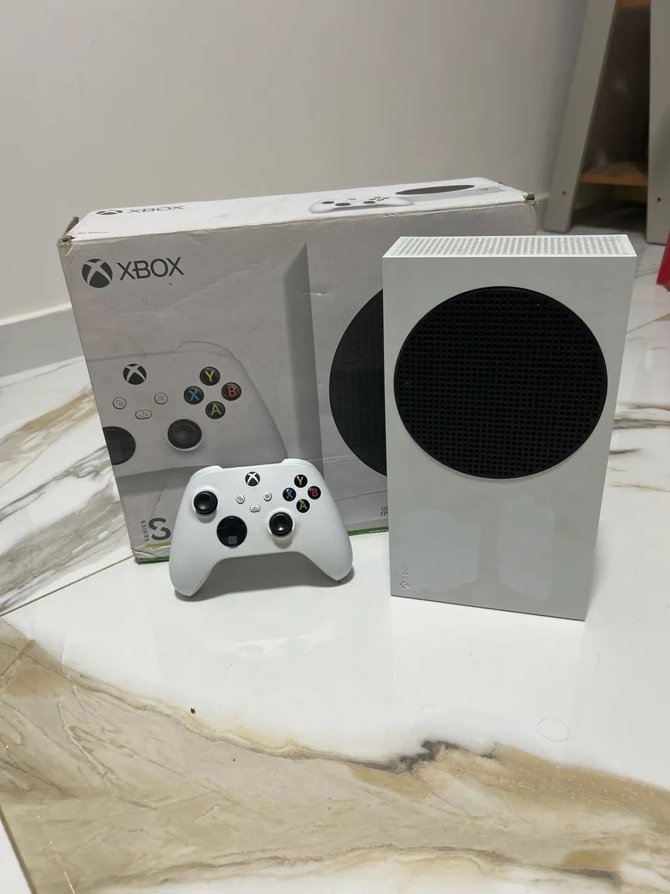 Xbox series s 500GB com um controle - Consoles de Vídeo Game - Soteco ...