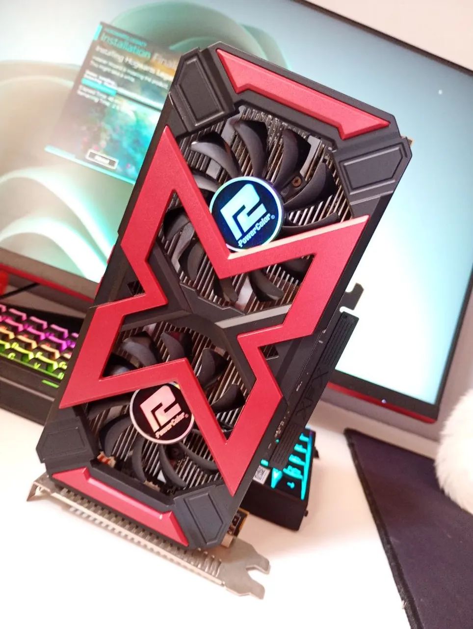 Placa de Vídeo PowerColor Radeon RX 550 4GB - Placas de Vídeo - Serraria, São José 1405060019 | OLX