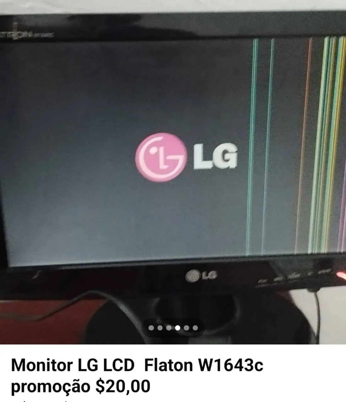 "monitor lcd lg flatron" - Monitores no Brasil