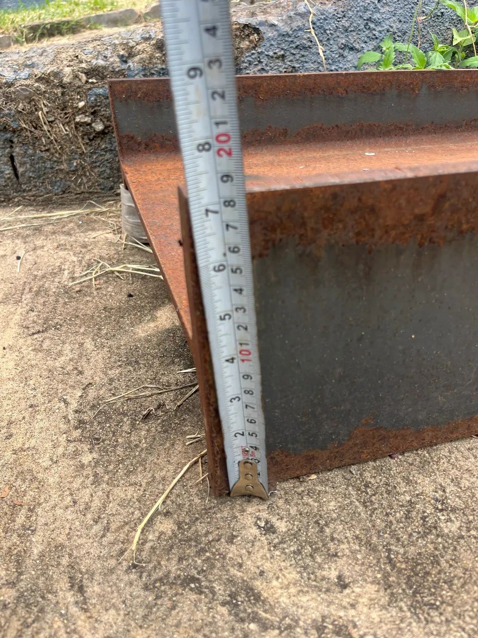 Viga o 12 metros por 40cm largura por 18cm altura - Fundação e ...