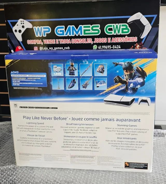 PLAYSTATION 5 1TB NOVO COM GARANTIA LOJA FÍSICA WP GAMES CWB - Consoles de Vídeo Game - Uberaba ...