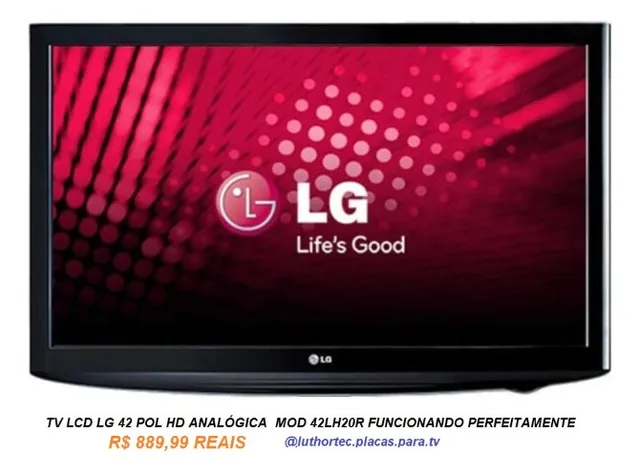 "tv lg 42 full hd lcd" - TVs no Brasil