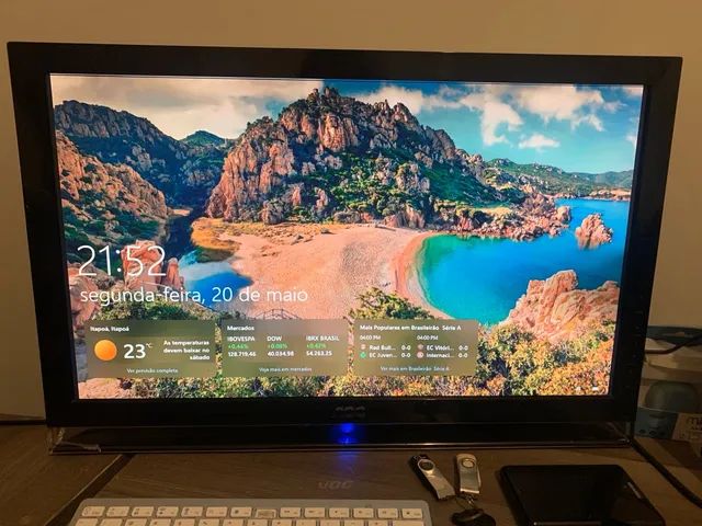 "tv monitor aoc 24" no Brasil