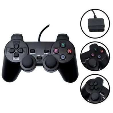 "controle ps2 azul" no Brasil