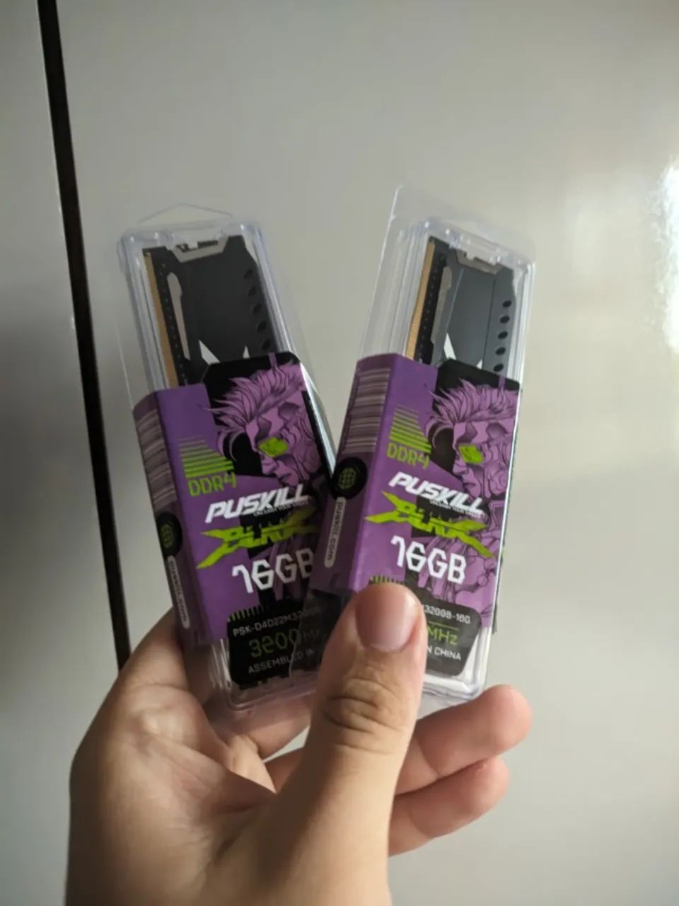 Kit Memória Ram Desktop Gamer PUSKILL Killblade 32gb (2x16) Ddr4 3200mhz Cl22 - Memória RAM ...