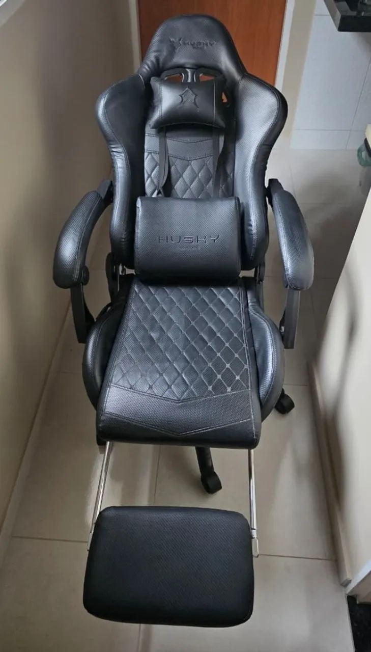 Cadeira Gamer Husky Tempest 700, Com Almofadas, Descanso Para Pernas ...