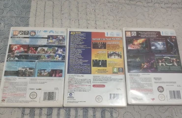 Nintendo Wii Mini(PAL) com 3 Jogos originais - Consoles de Vídeo Game ...