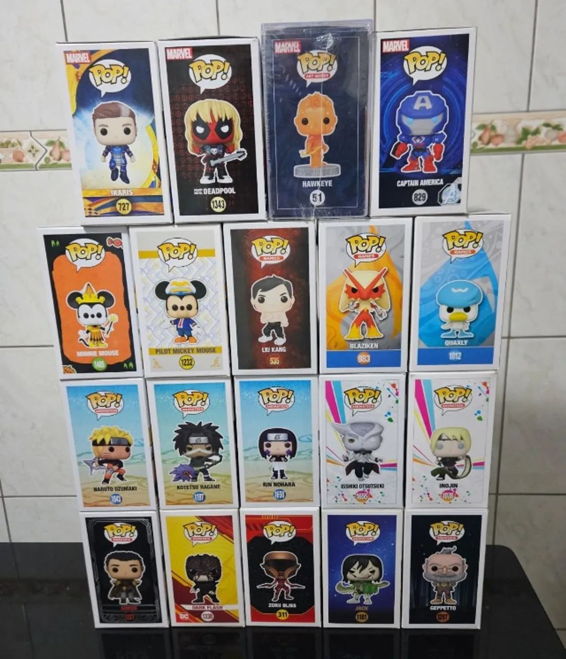 Funko Pop a partir de R$ 60 - Escolha o seu (ler descrição) - Novos e ...