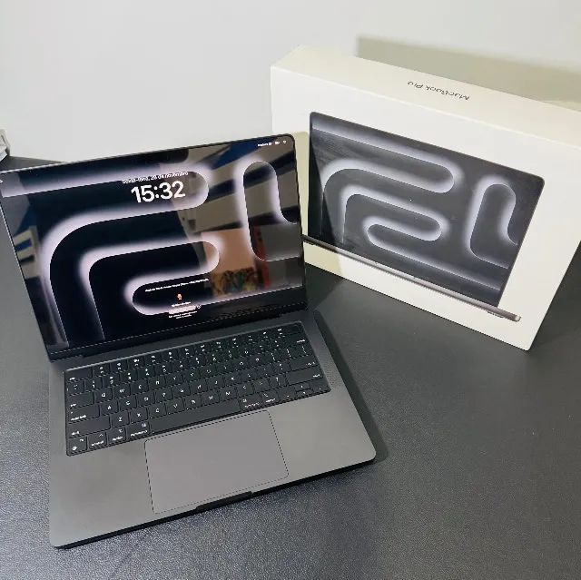 APPLE MACBOOK PRO 14 M3 PRO 512GB - Notebooks - Loteamento Portal do ...