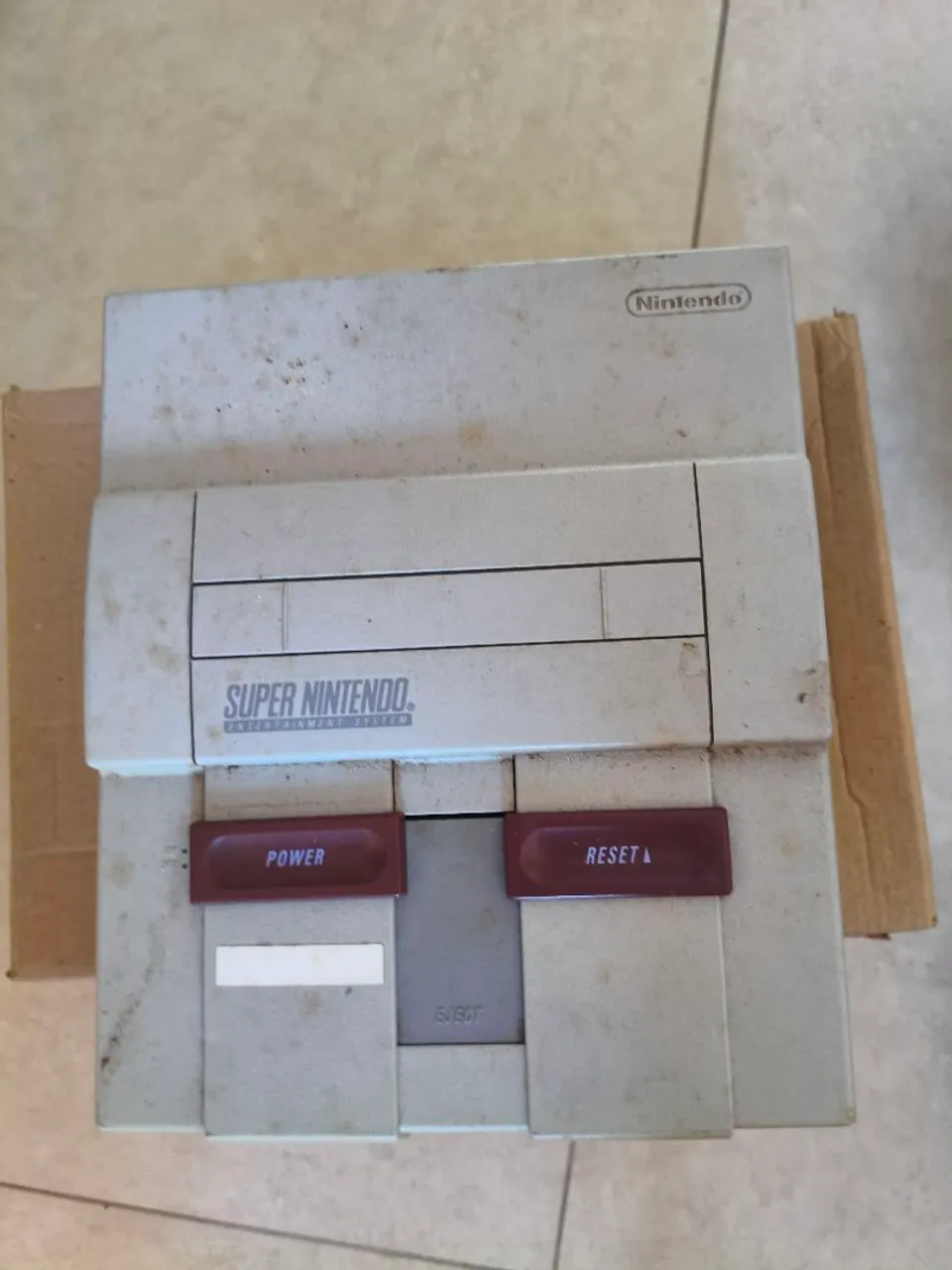 "super nintendo antigo" no Brasil