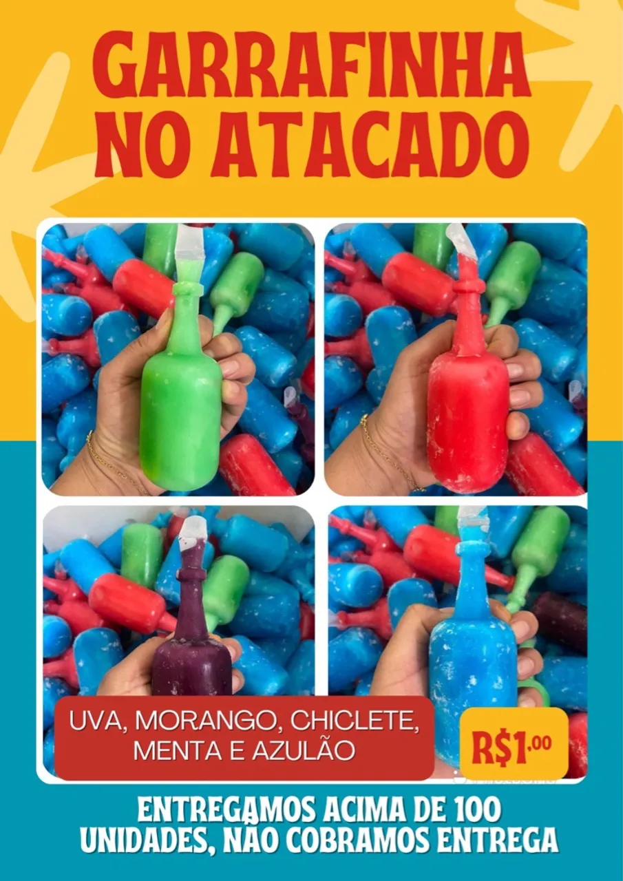 "garrafinha descartavel" no Brasil