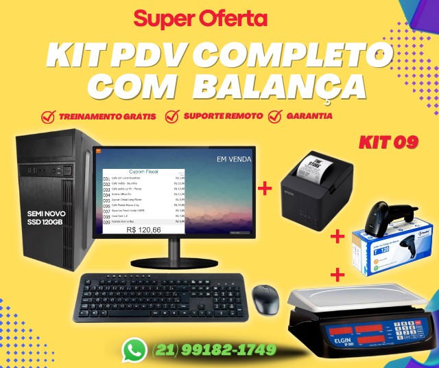 "kit pdv computador" no Brasil
