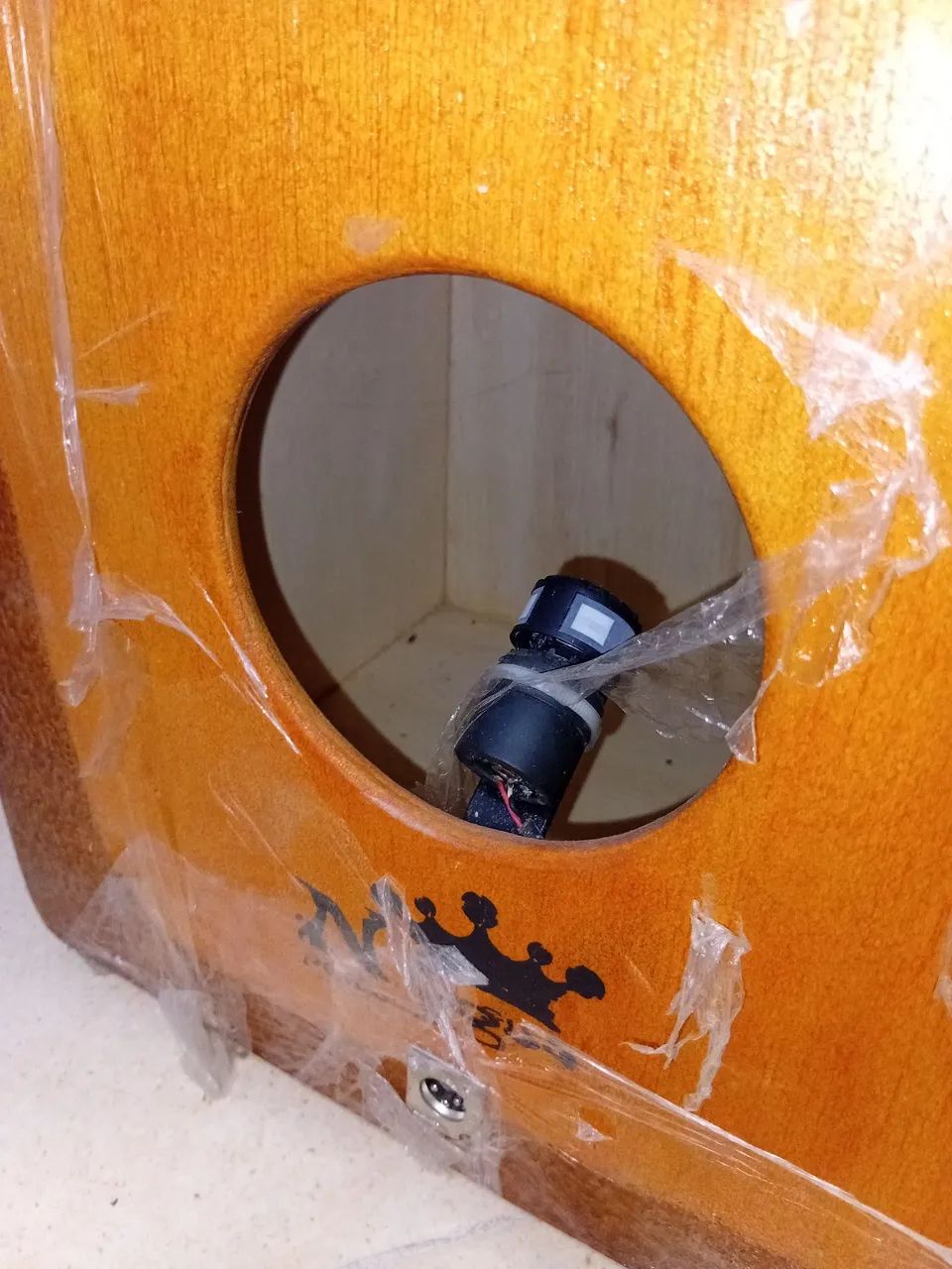 Cajón com microfone interno - Instrumentos musicais - Boa União ...