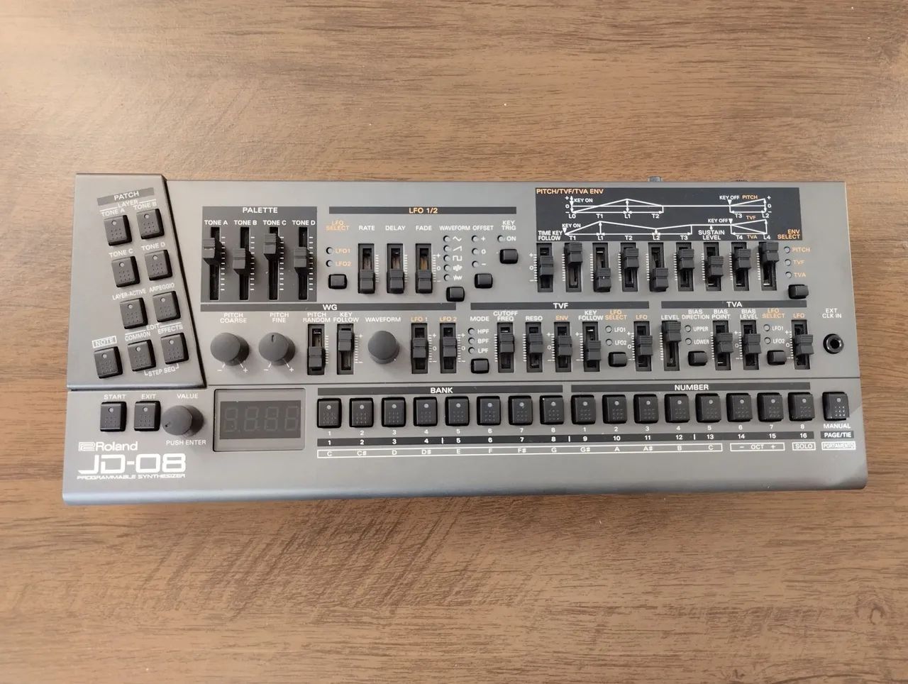 Roland JD-08 Boutique (Crystal Rhodes) - Instrumentos musicais ...