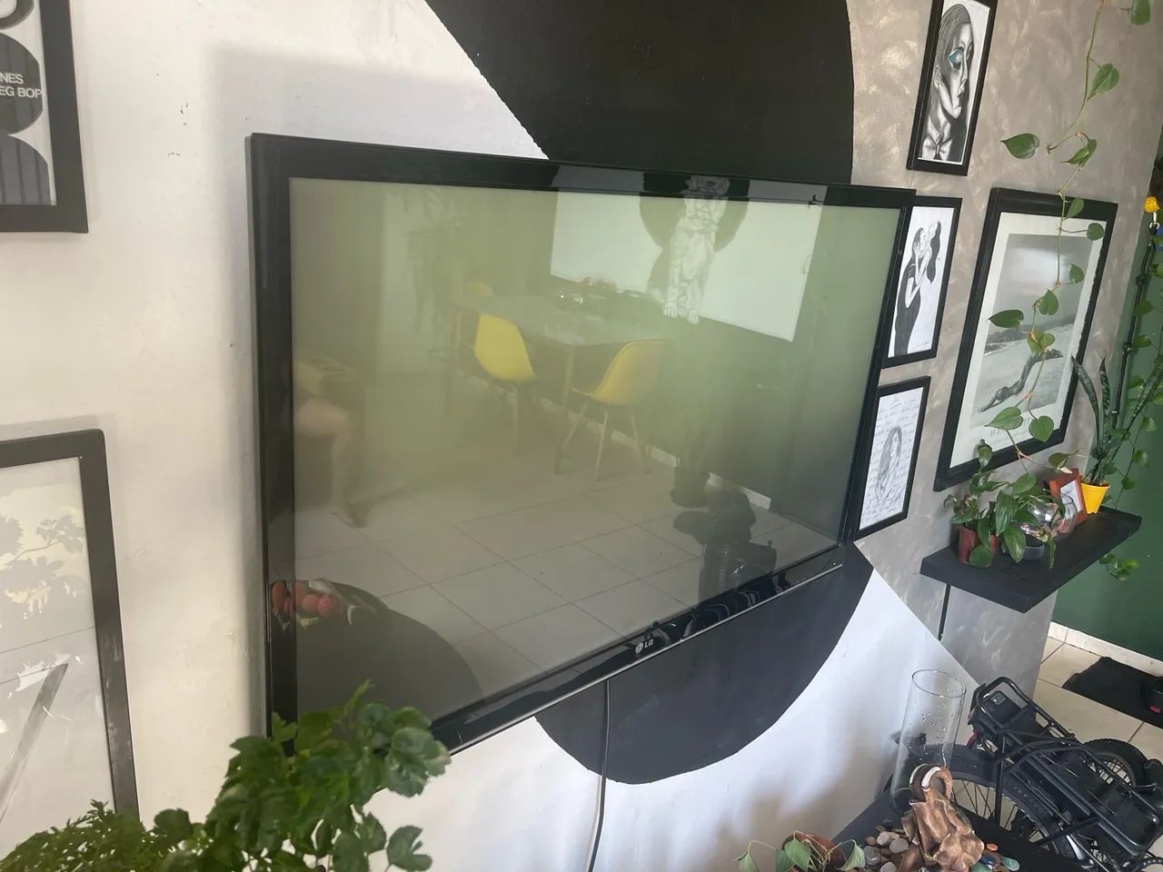 TV LG 50 polegadas defeito ao ligar - TVs - Santa Efigênia, São Paulo ...