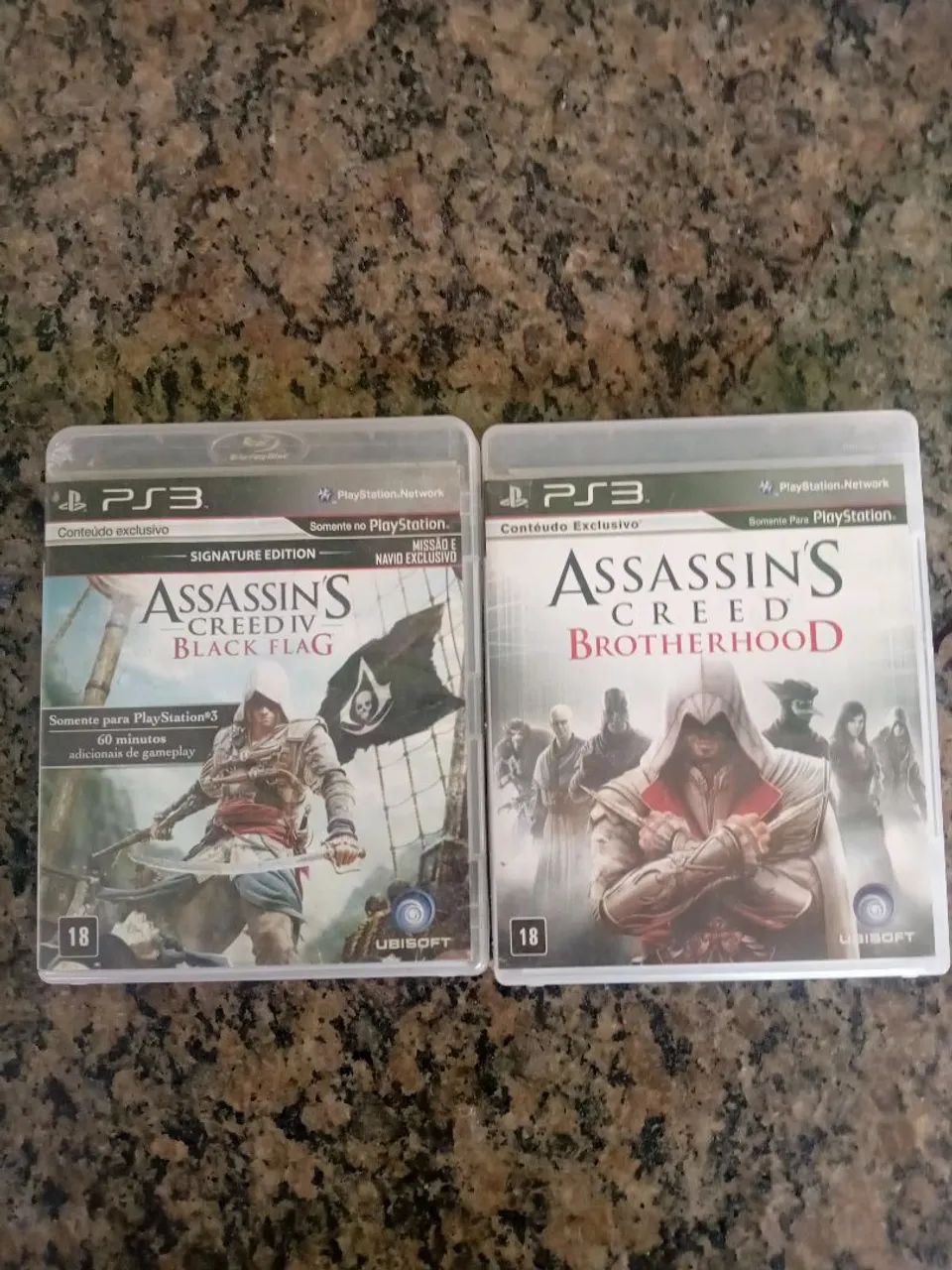 Assassin's Creed Black Flag + Brotherhood - Jogos de Vídeo Game - Santa ...
