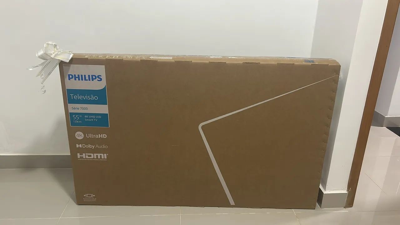 TV Philips 55 polegadas 4K Ultra HD Smart - TVs - São Carlos, Anápolis ...