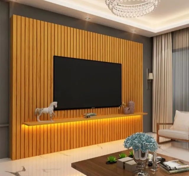 "painel de madeira ripado" no Brasil